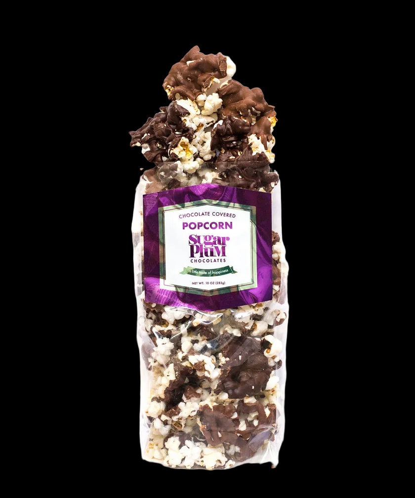 Chocolate-Covered Popcorn – 3 Pack | Milk & Dark Chocolate – Sugar Plum ...